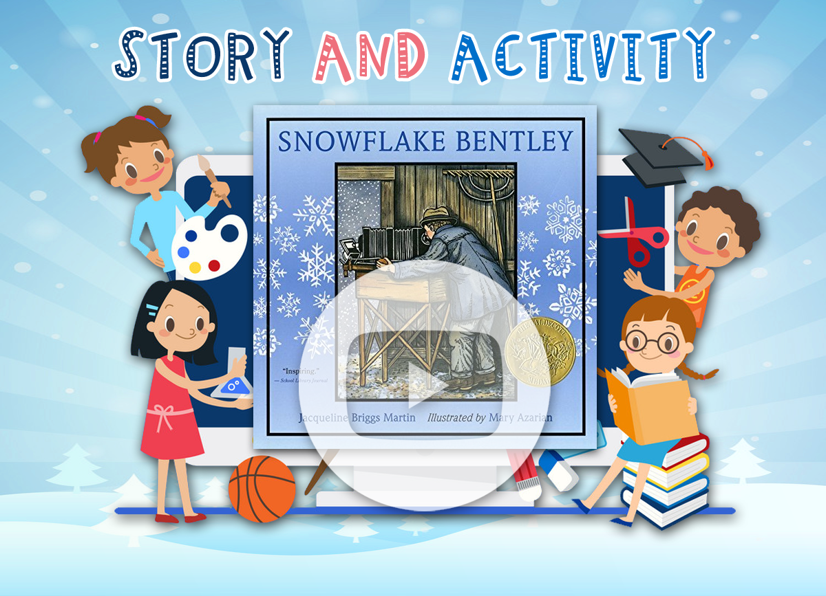 OCPL KIDS ONLINE: Activity and Story - Snowflake Bentley | Calendar ...