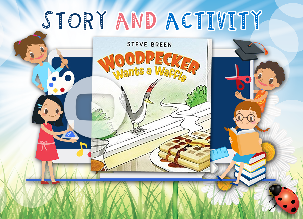 OCPL KIDS ONLINE: Story and Activity - Woodpecker Wants A Waffle ...