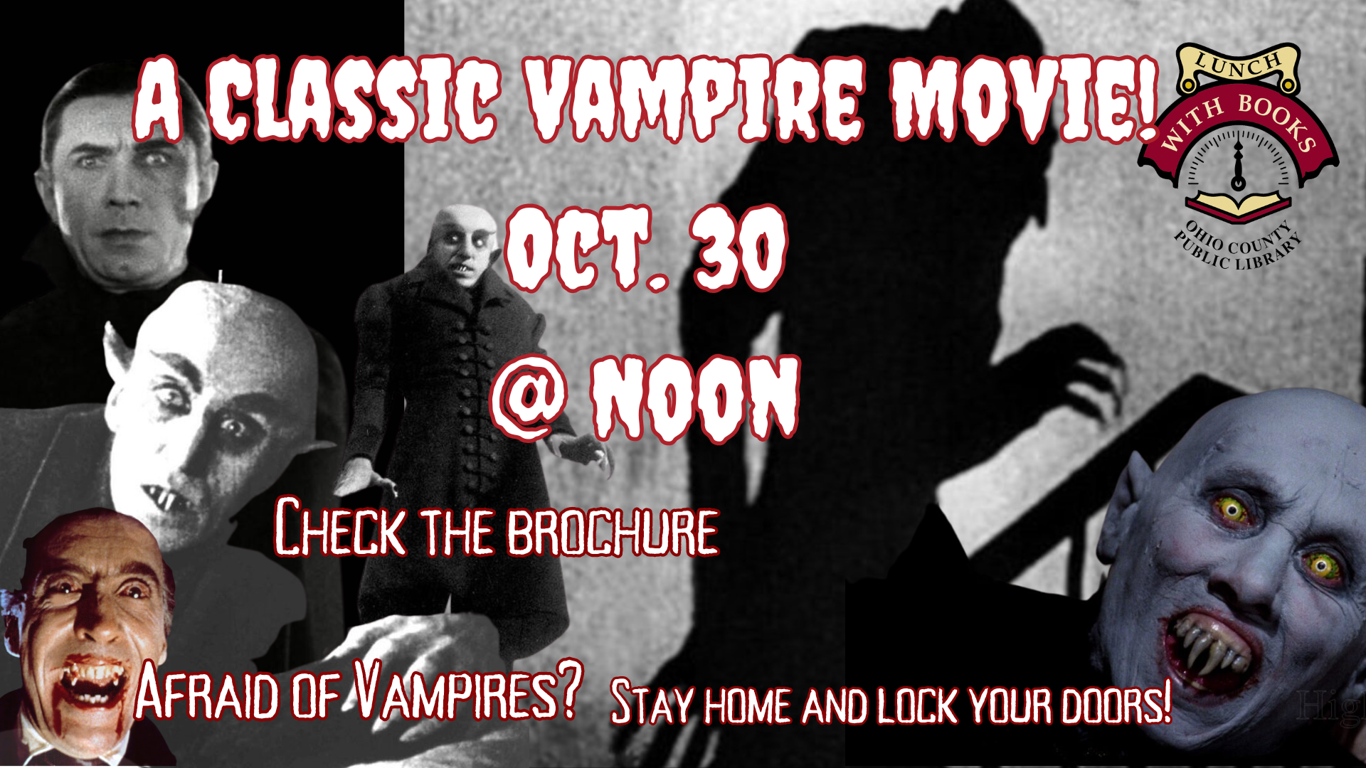 A Classic Vampire Film Screening! | Calendar | Ohio County Public ...