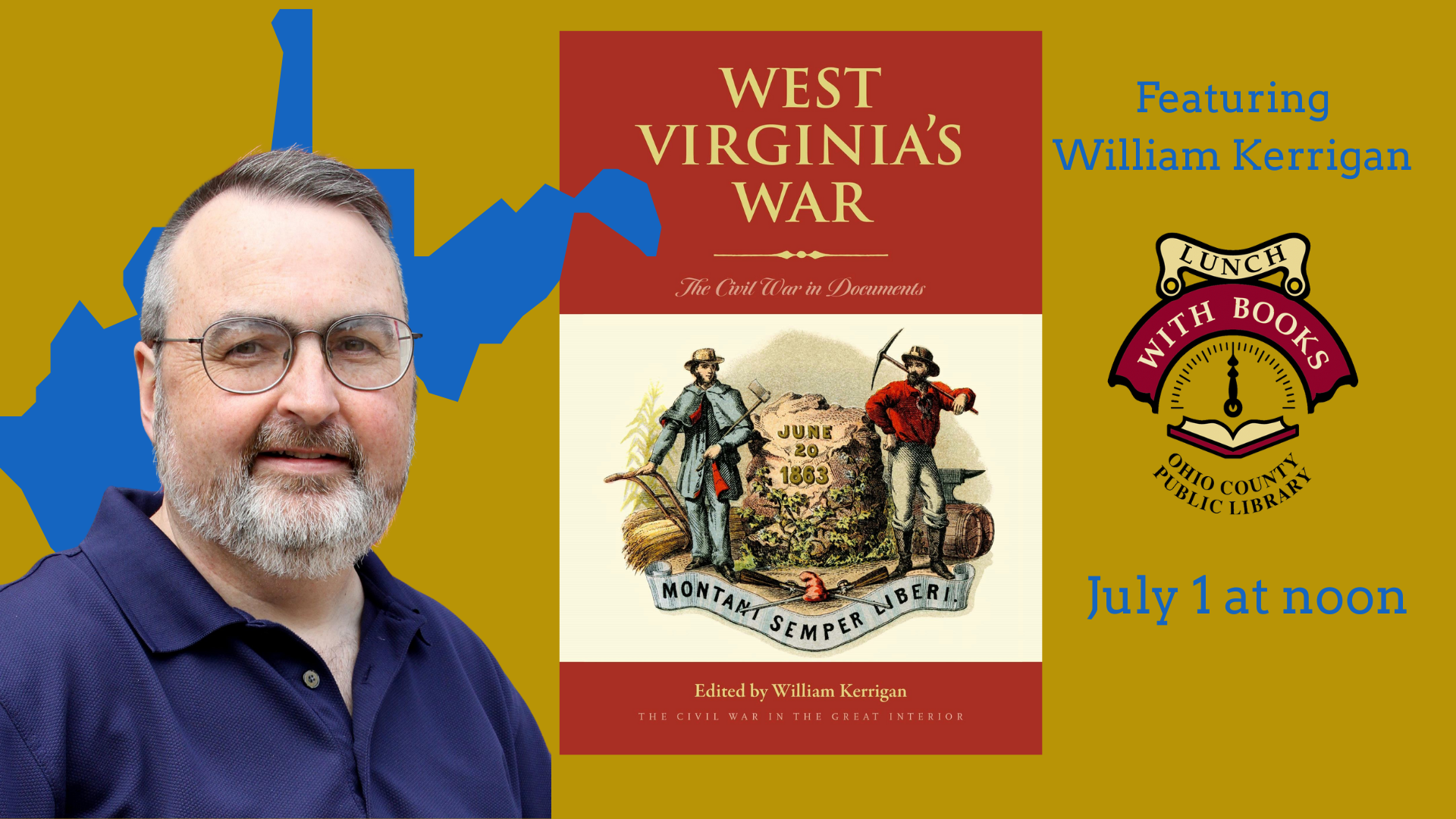 West Virginia's War with William Kerrigan | Calendar | Ohio County ...