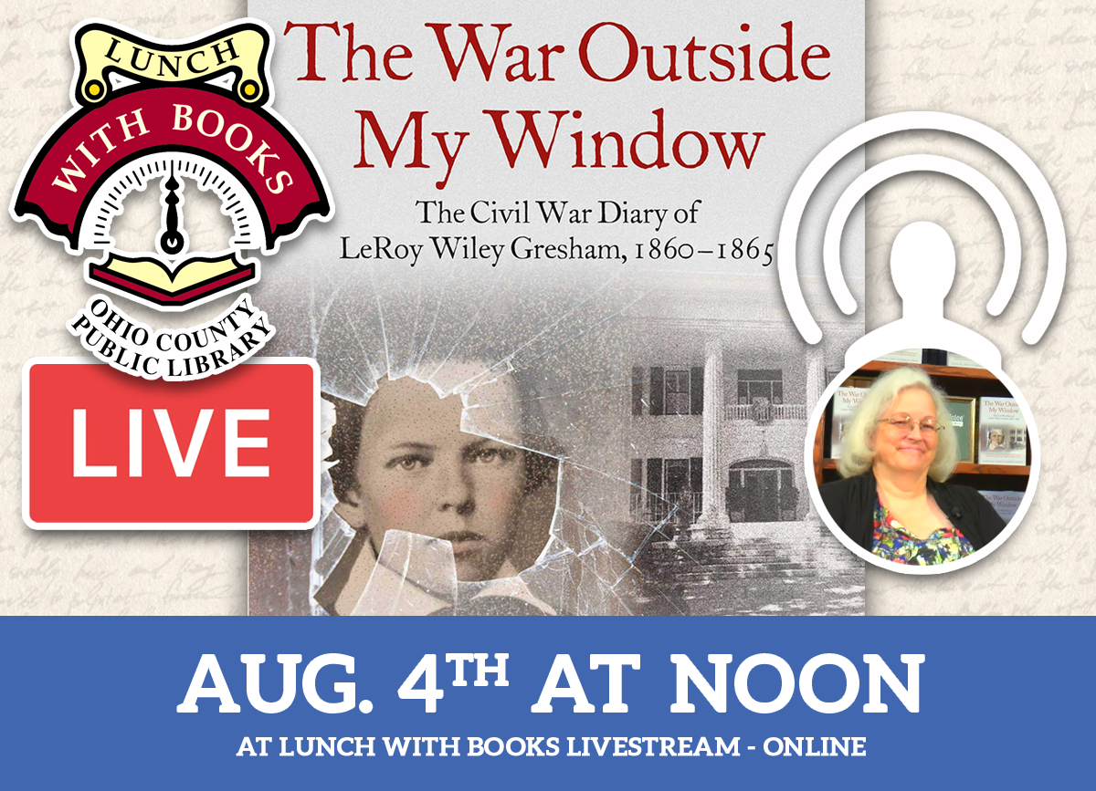 LUNCH WITH BOOKS LIVESTREAM: The War Outside My Window | Calendar ...