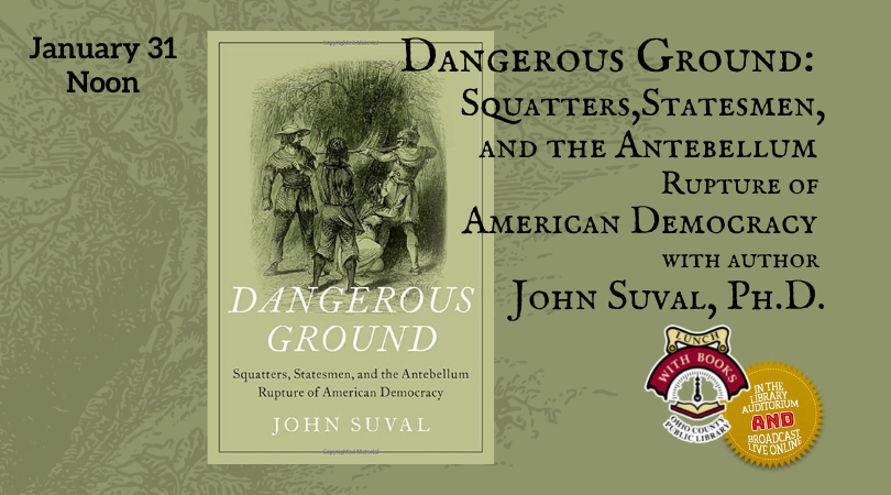 LUNCH WITH BOOKS: Dangerous Ground with John Suval | Calendar | Ohio ...