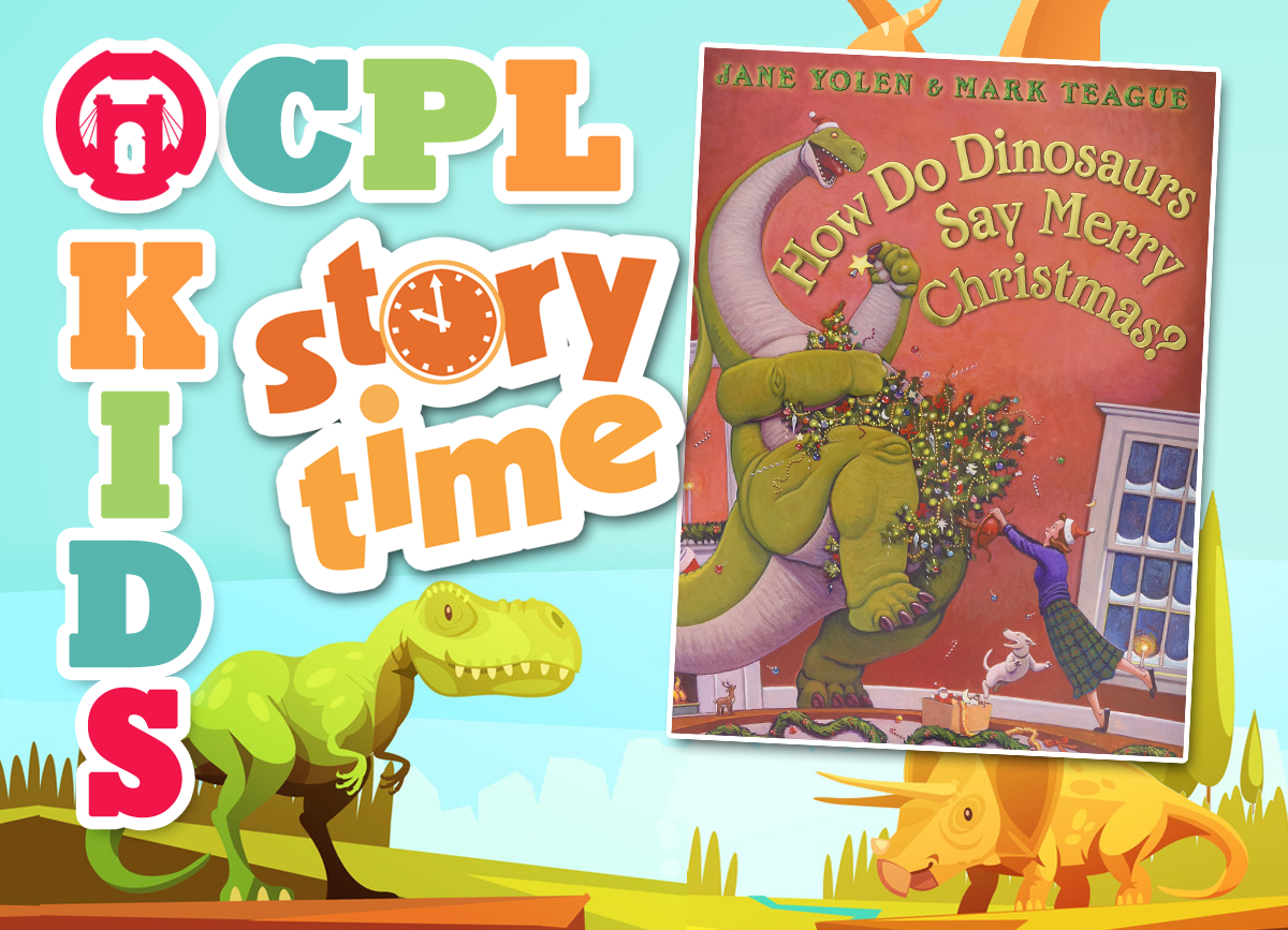 STORY TIME AT THE LIBRARY: How Do Dinosaurs Say Merry Christmas ...